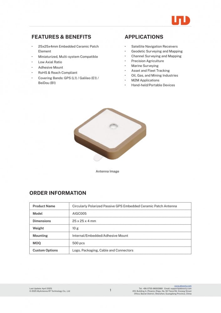 AIGC005 datasheet page 3