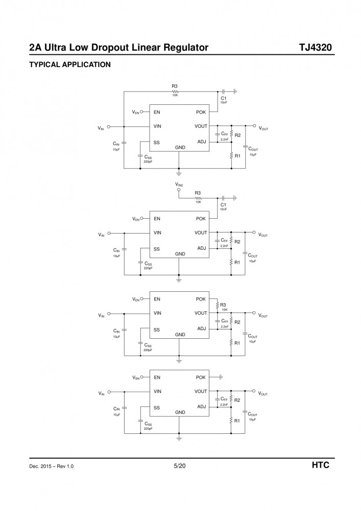 TJ4320 datasheet page 5