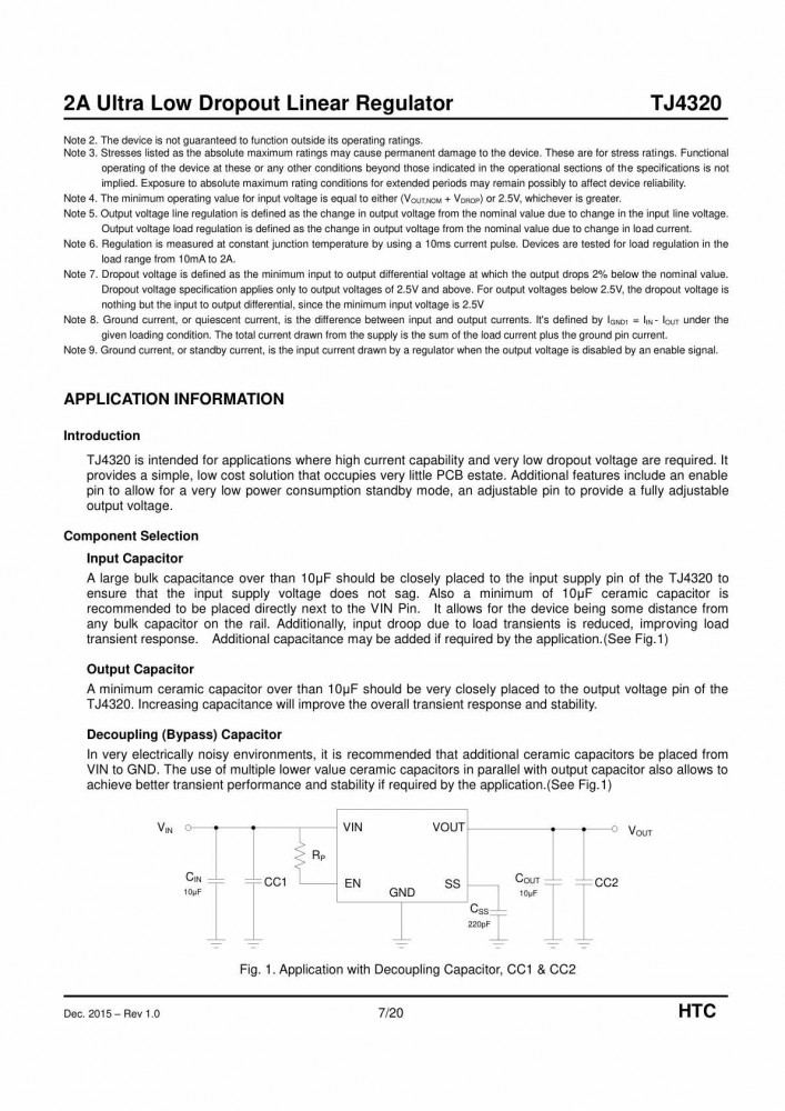 TJ4320 datasheet page 7