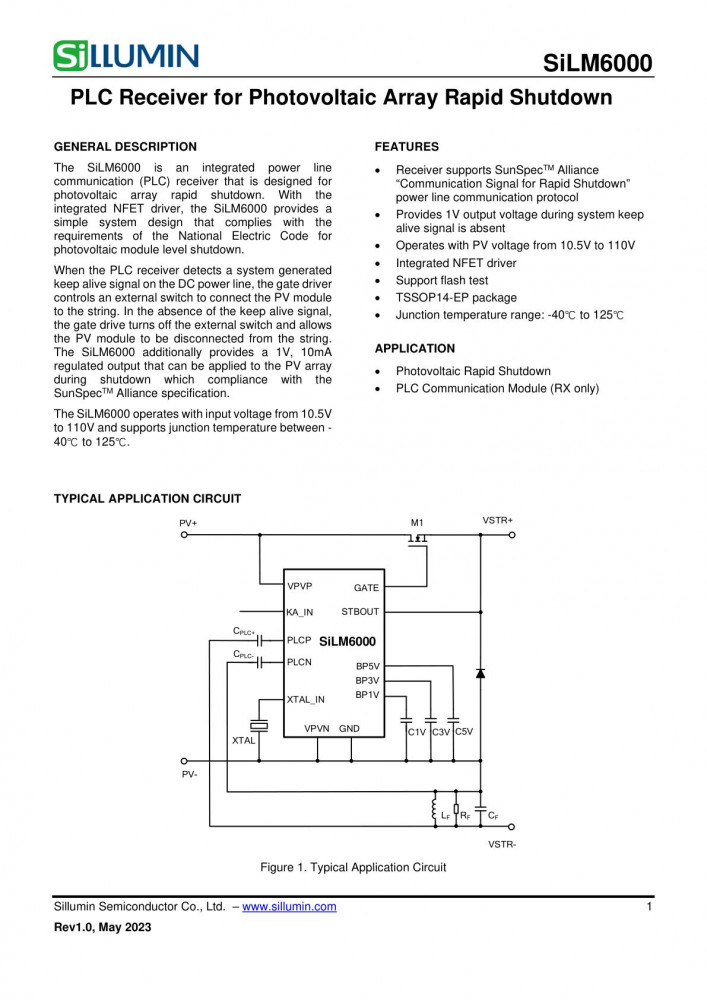 Technical document page 1