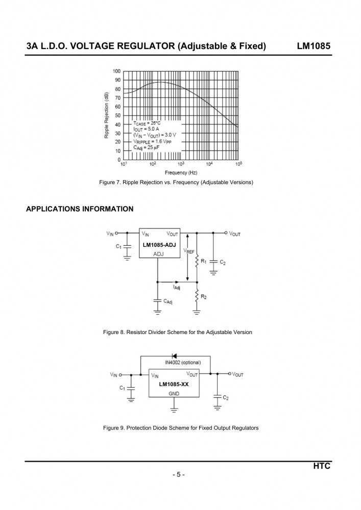 LM1085R-ADJ datasheet page 5