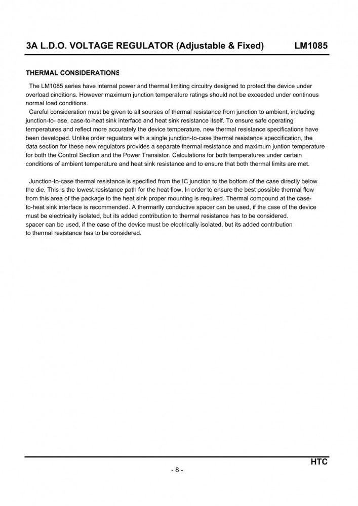 LM1085R-ADJ datasheet page 8
