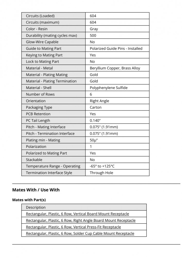 RM652-604-321-9501 technical document page 2