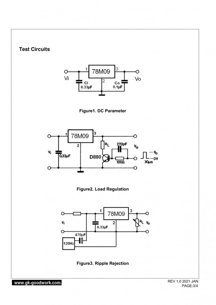 GOODWORK 78M09 datasheet page 3