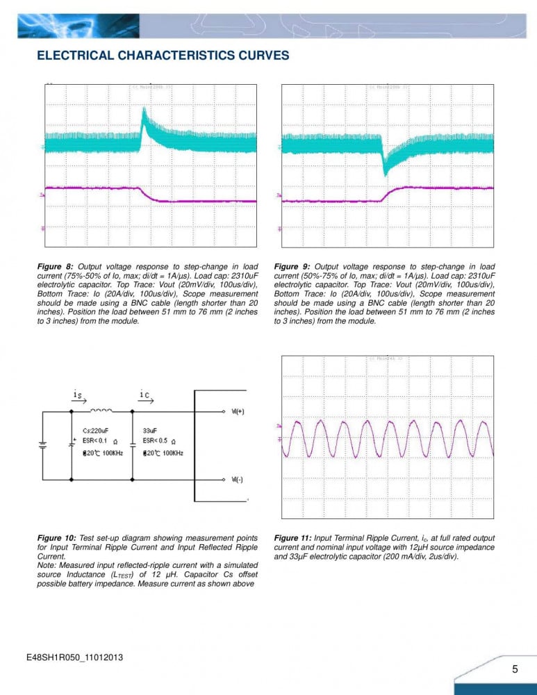 DELTA E48SH datasheet page 5