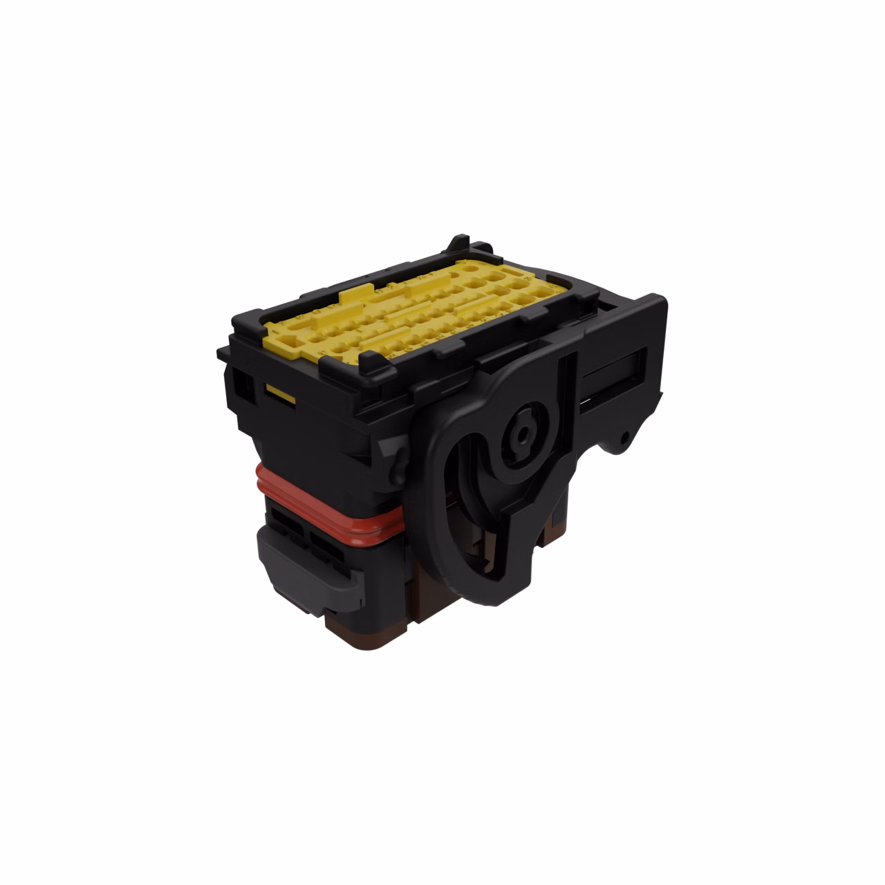 .635mm, 1.50mm, CMC Receptacle, 36 Circuits, Right Wire Output, Brown Coding, Mat Sealed, Row 1 closed for sale