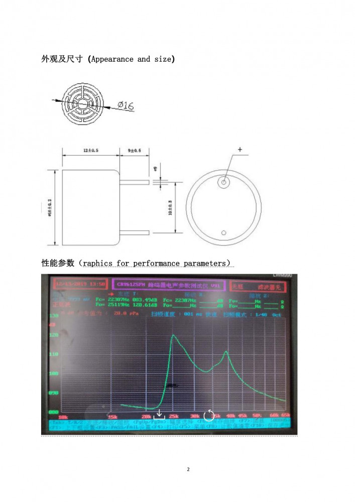 HY25P16T12-1 technical document page 2