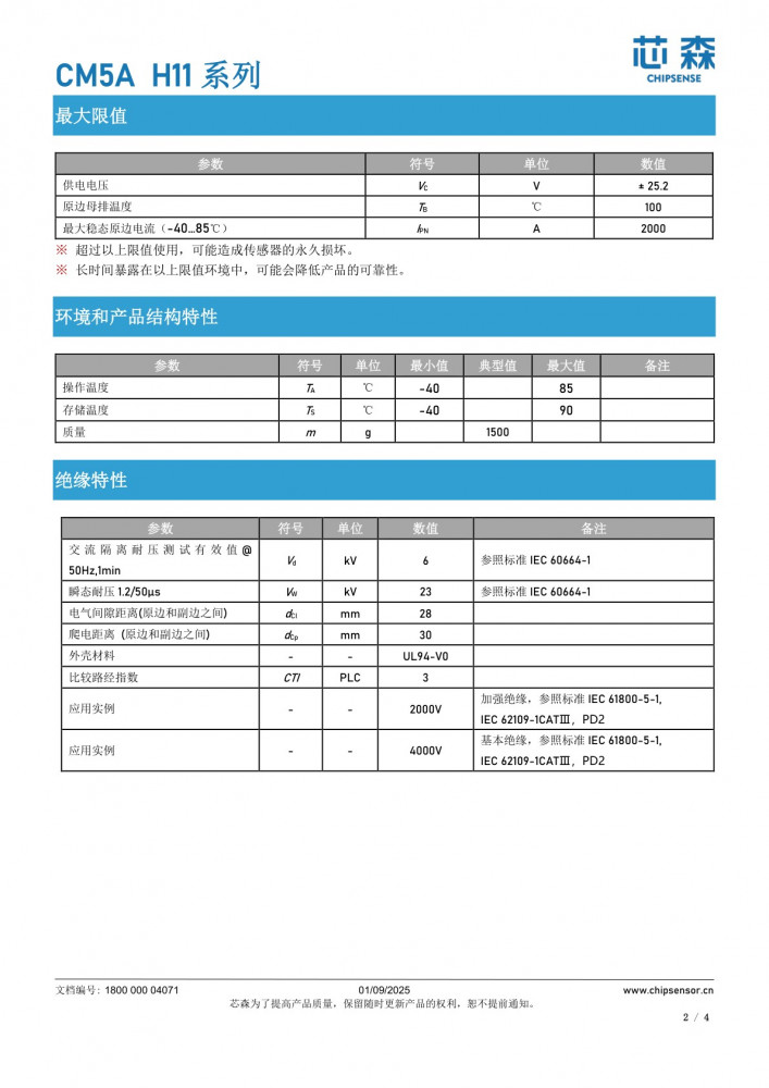CM5A 2000 H11 document page 2