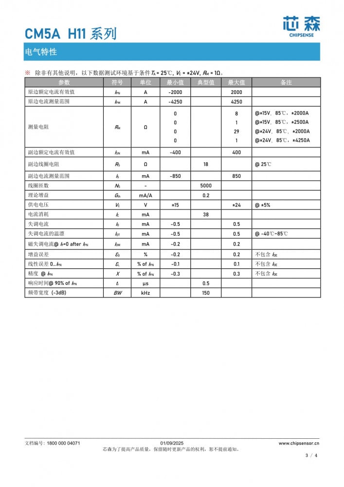 CM5A 2000 H11 document page 3