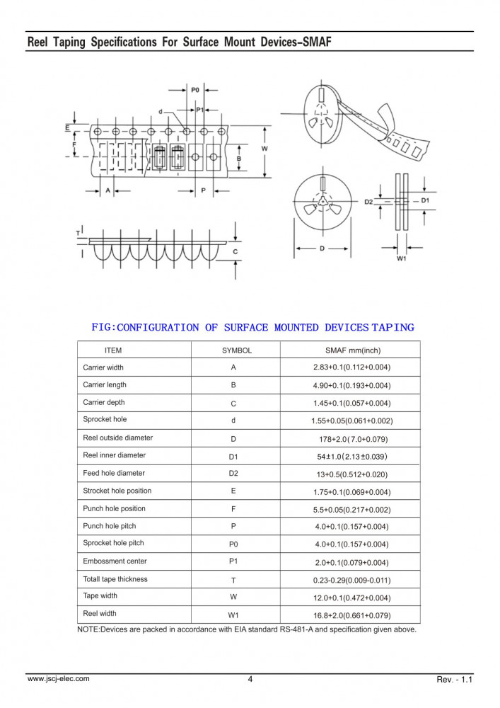 SS56LF datasheet page 4