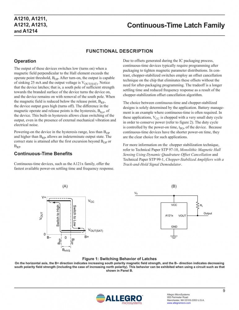 A1210LUA-T datasheet page 9