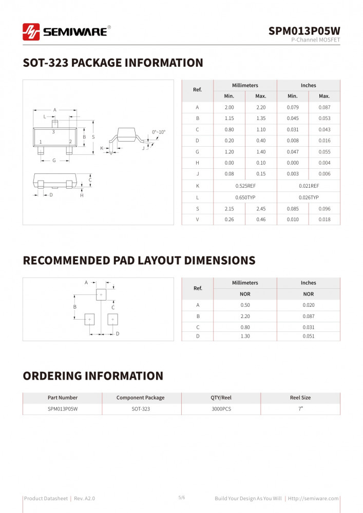 SPM013P05W datasheet page 5