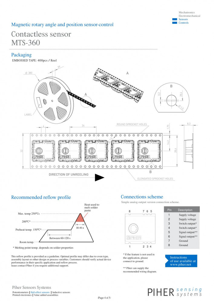 MTS-360 technical document page 4