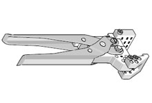 Hand Crimp Tool for Daughter Card Signal Module for sale