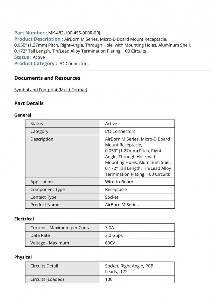 Technical document image 1 for MK-482-100-455-000R-0BJ