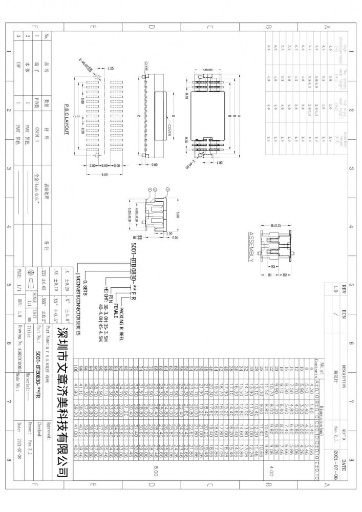 JMEconn connector drawing page 2
