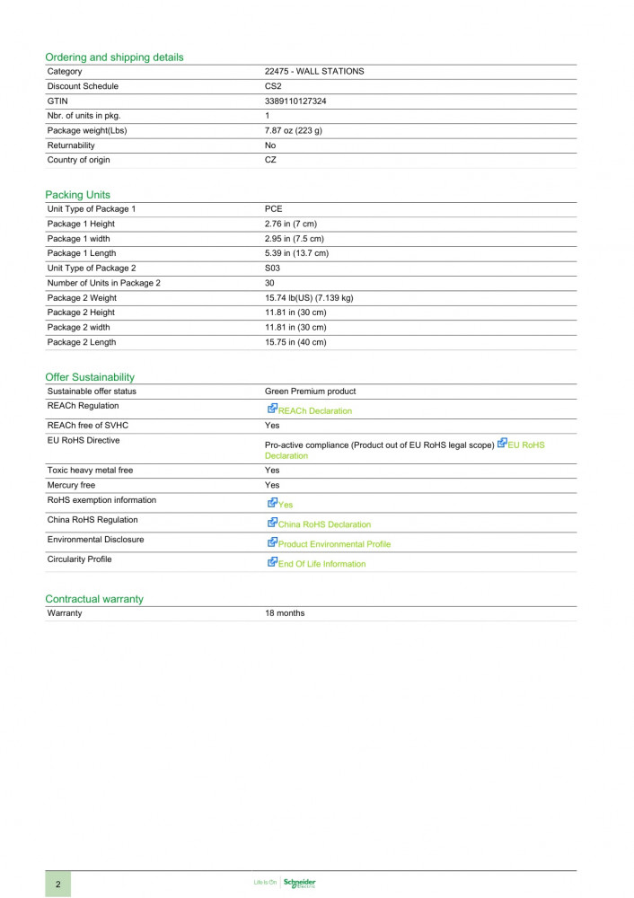 XALK03 technical document page 2