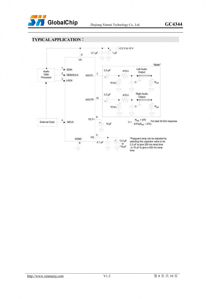 GC4344 datasheet page 8