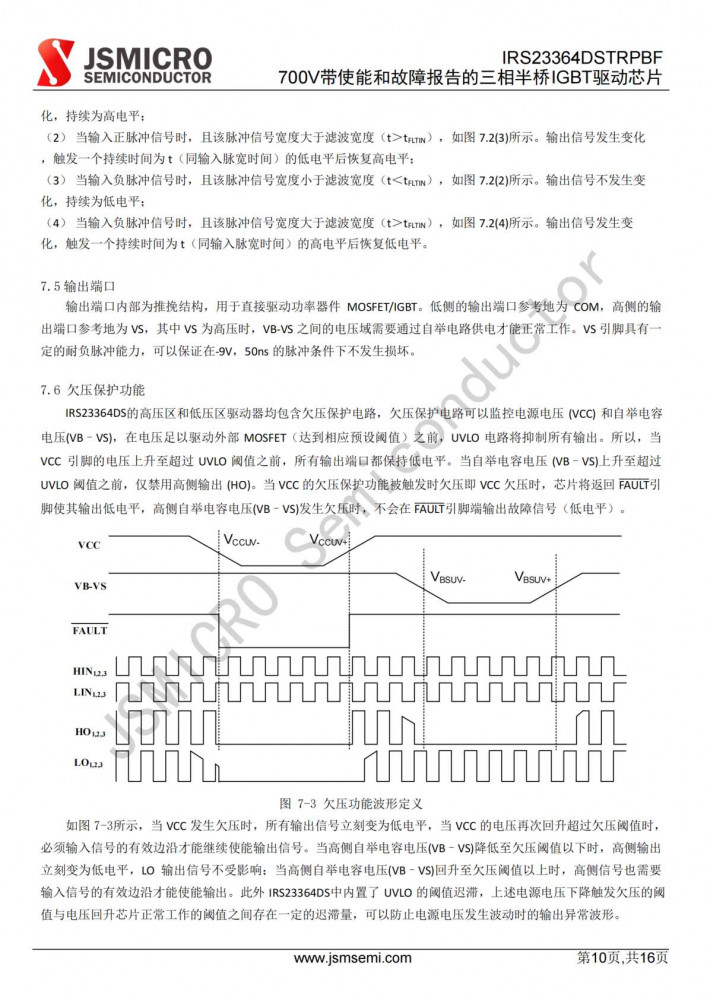 IRS23364DS technical document page 10