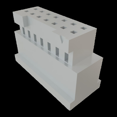 Samtec ITD2-07-D Rectangular Connector Housing