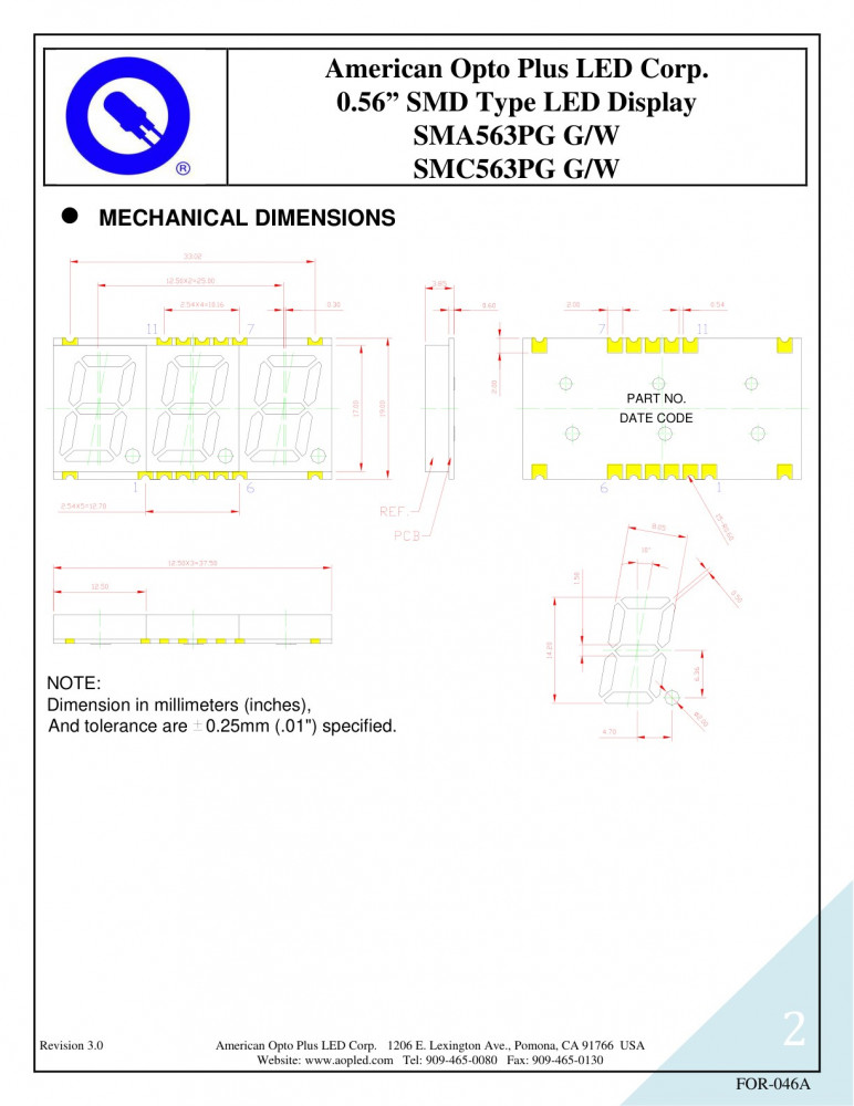 SMA563PG datasheet page 2