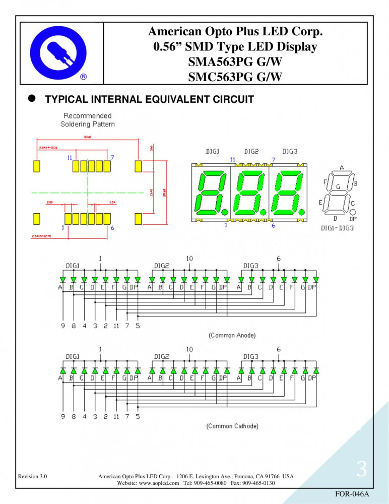SMA563PG datasheet page 3