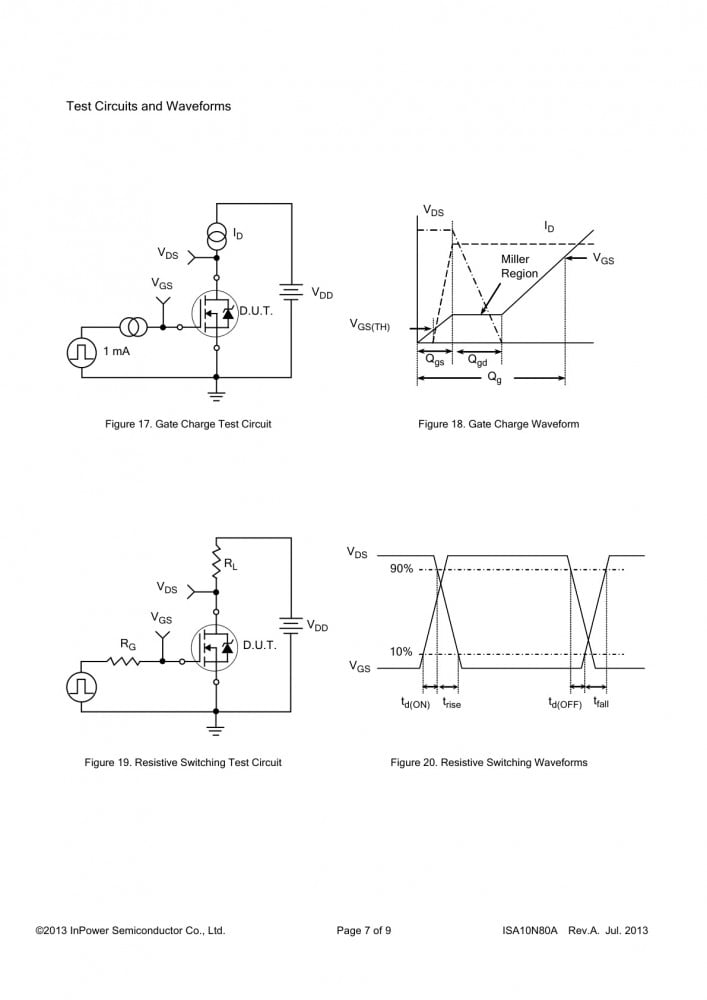 ISA10N80A datasheet page 7