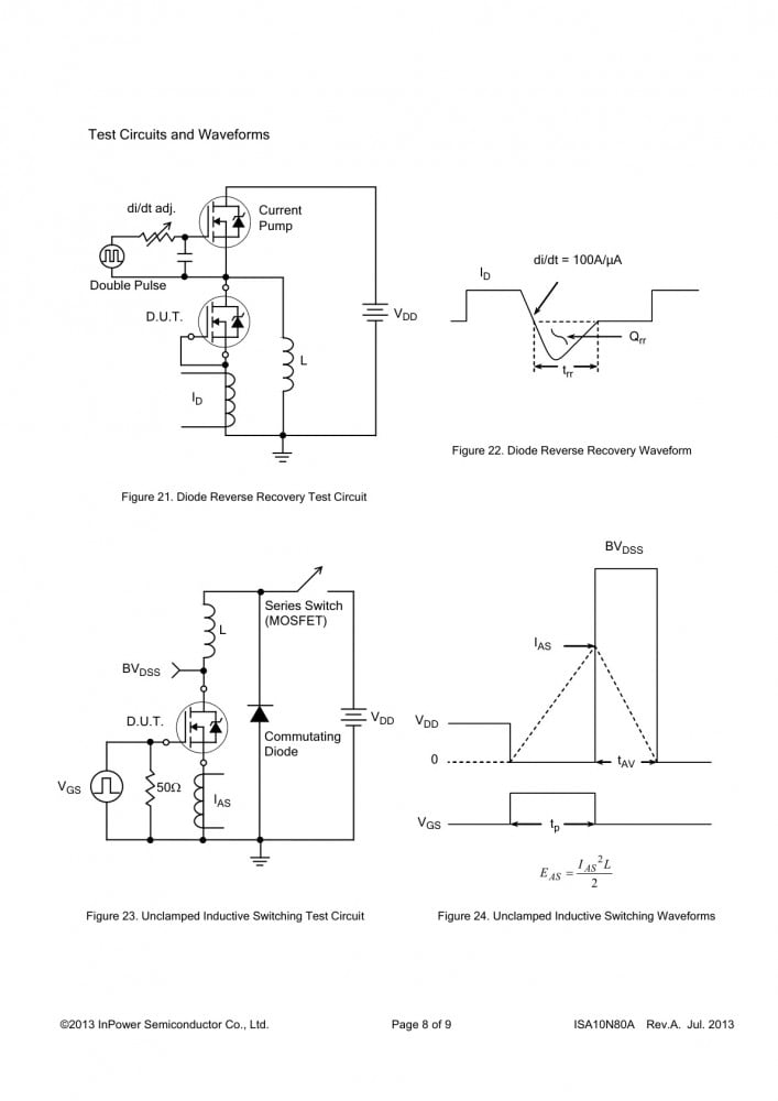 ISA10N80A datasheet page 8