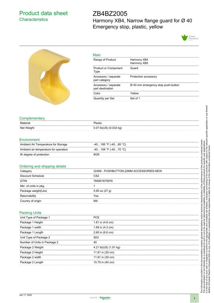 ZB4BZ2005 technical document page 1