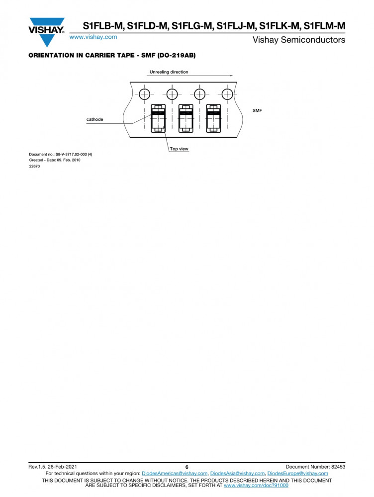 Vishay S1FL datasheet page 6
