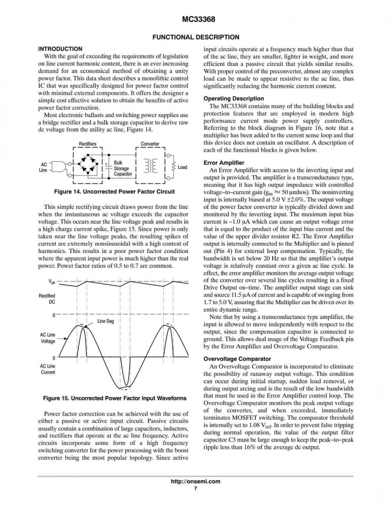 MC33368 datasheet page 7