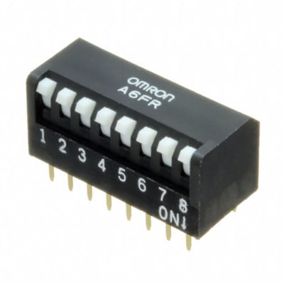 OMRON A6H-8102 DIP Switch