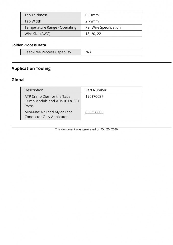 MOLEX 190160002 product document image 3