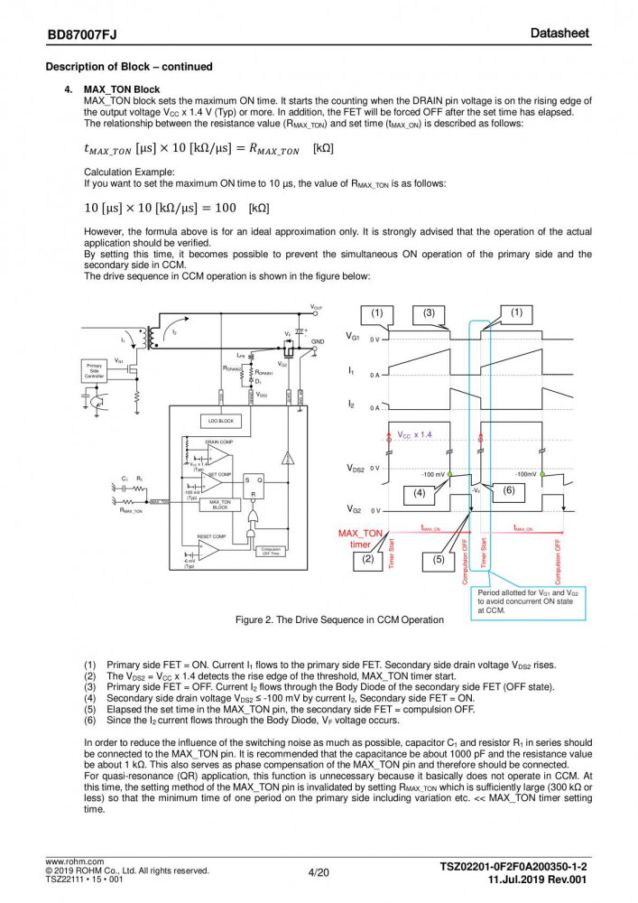 BD87007FJ-E2 datasheet page 4