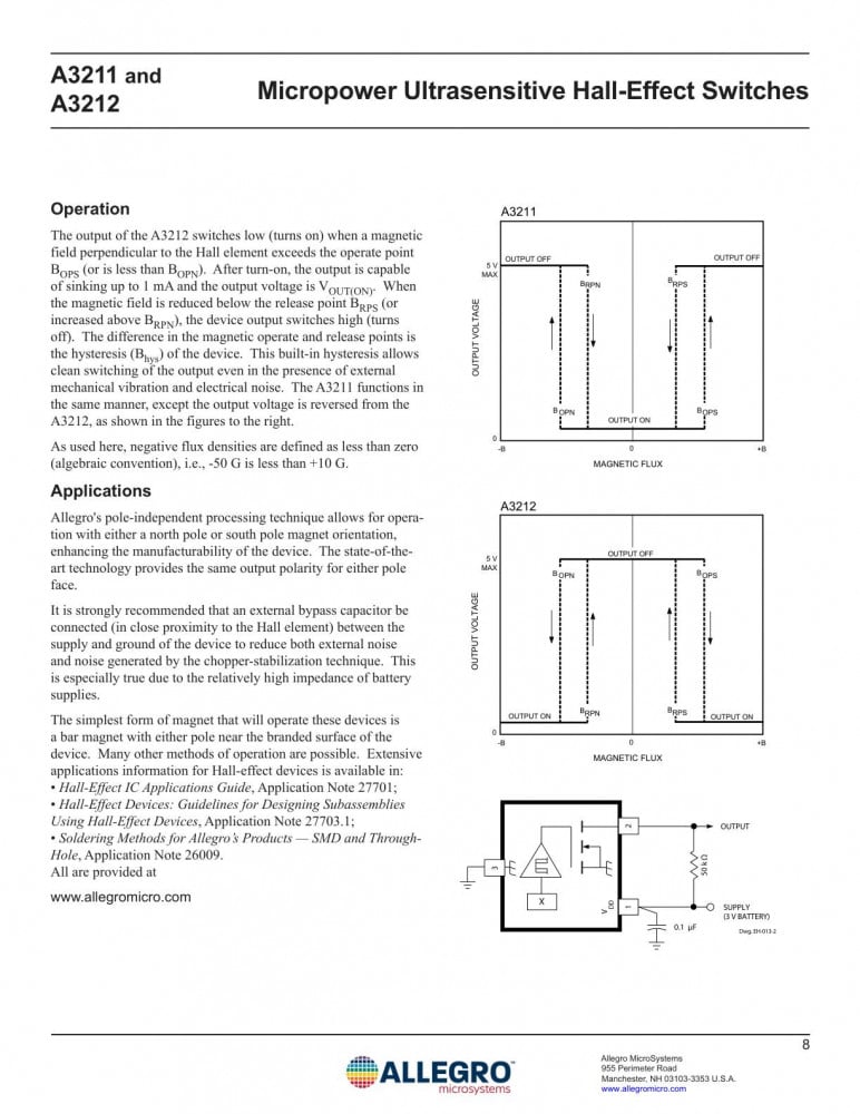 A3212 datasheet page 8