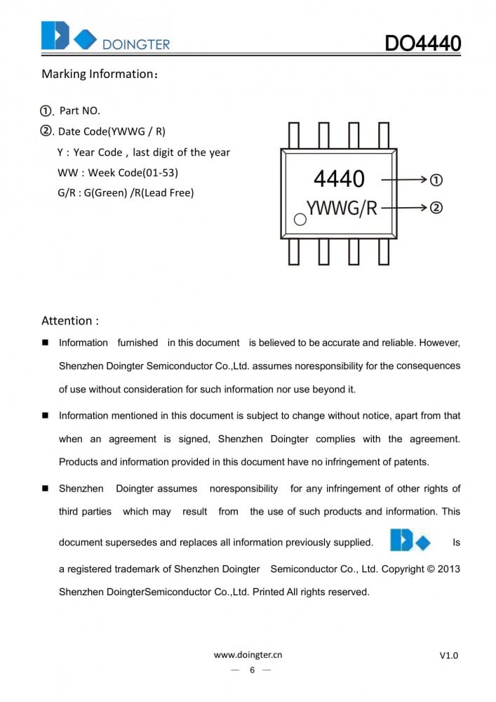 DO4440 datasheet page 6