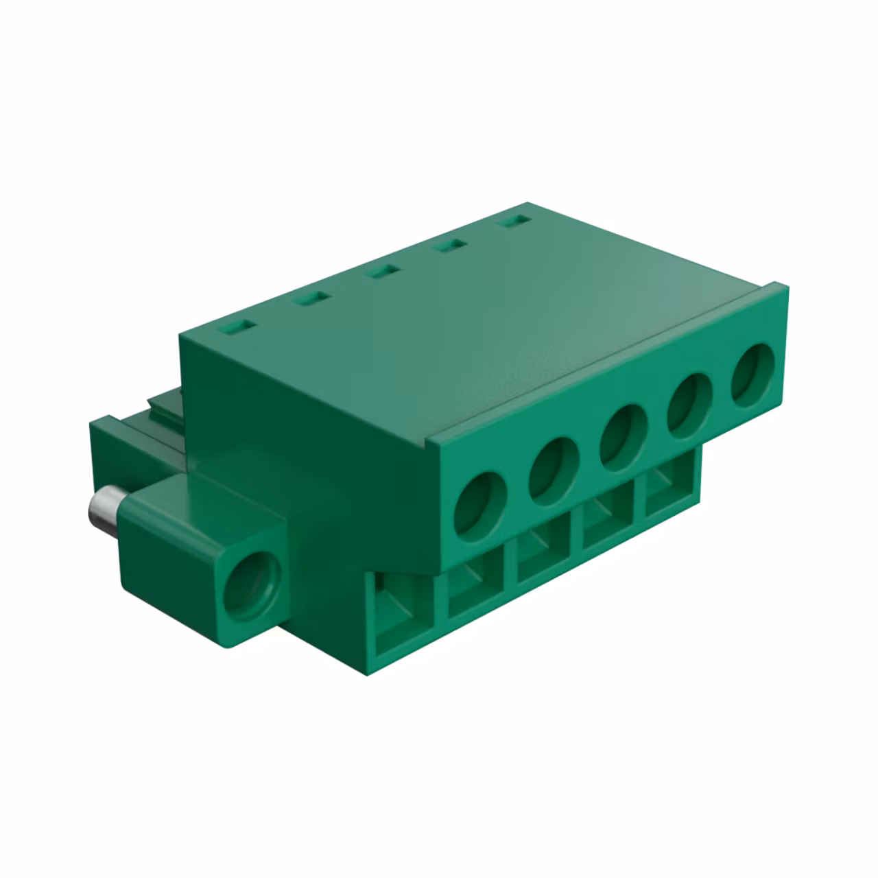 5.08mm Pitch Eurostyle Horizontal Plug, In-Line, with Retention Ends, 5 Circuits for sale