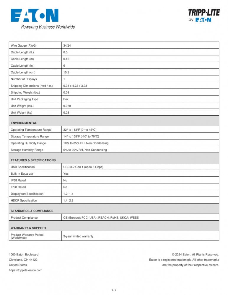 U444-06N-DP8B technical document page 3
