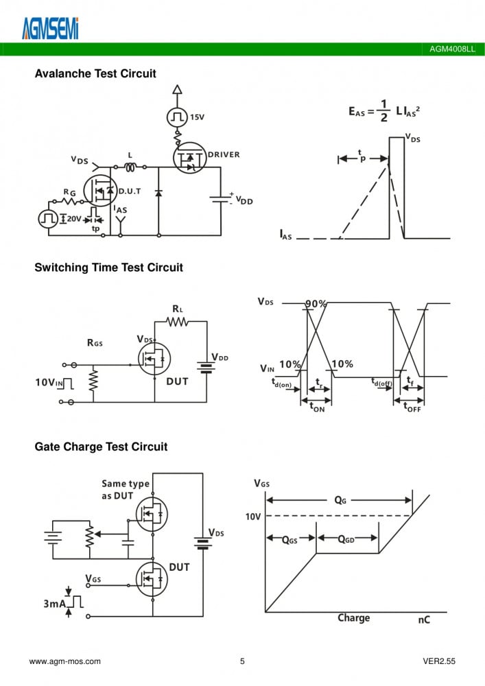 AGM4008LL datasheet page 5