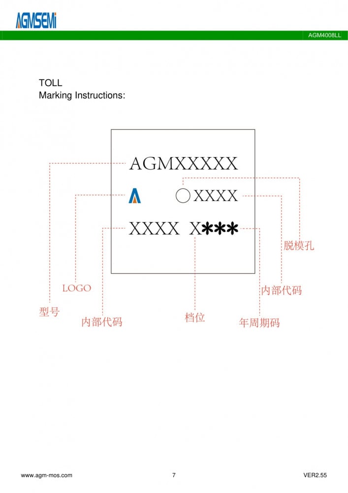 AGM4008LL datasheet page 7