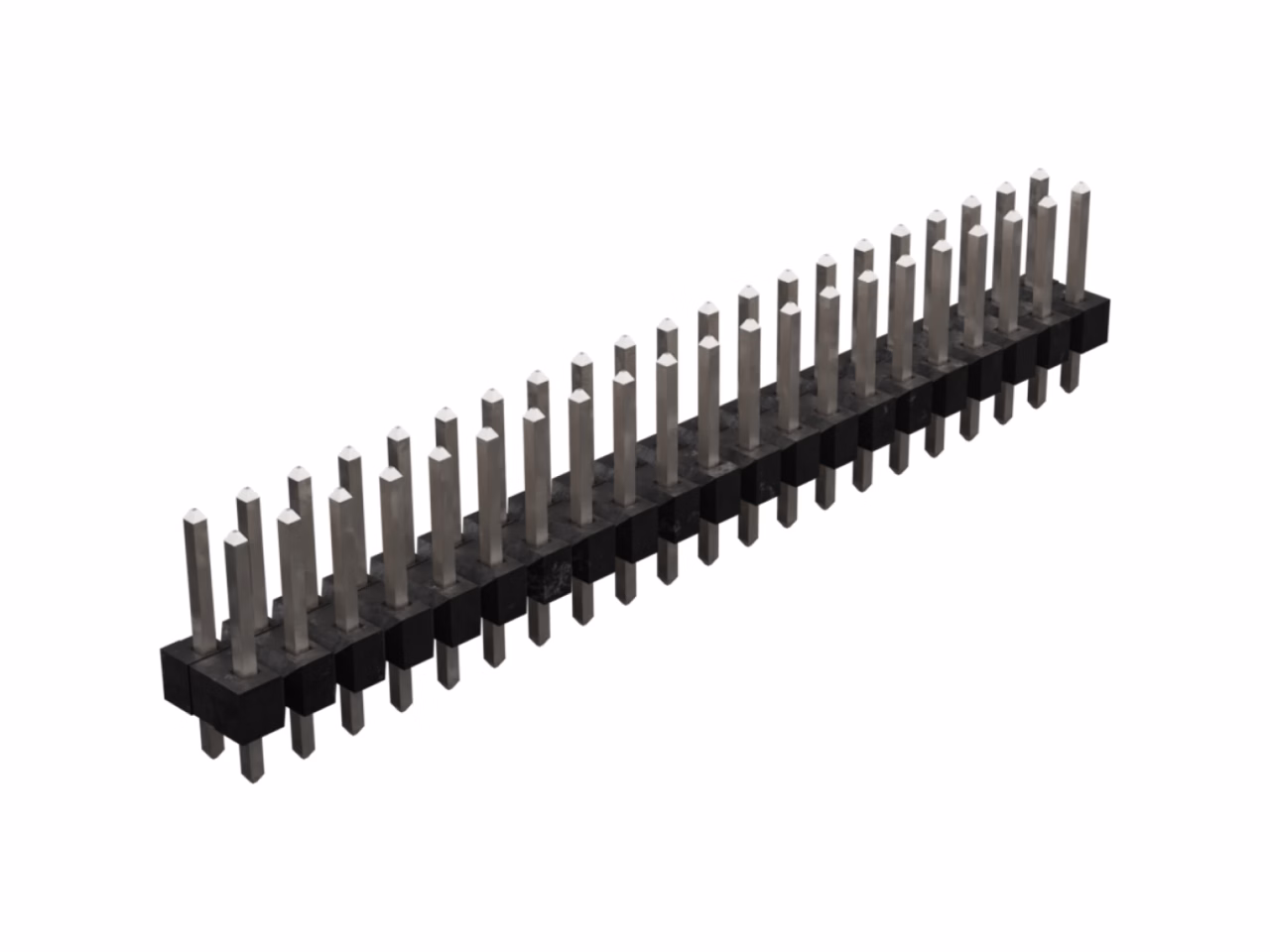 C-Grid Header, 2.54mm Pitch, Through Hole, Dual Row, Vertical, 42 Circuits, 2.54µm Tin (Sn) Plating, Tray Packaging, Lead-Free for sale