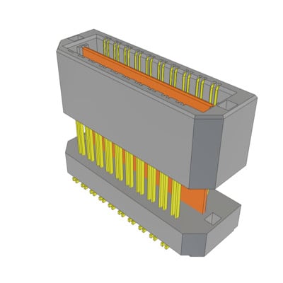 Samtec QTH-020-04-L-D-DP-A Arrays Edge Type Mezzanine Board-to-Board Connector for sale