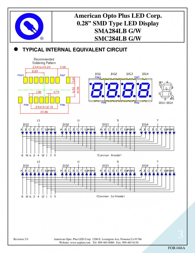 SMA284LB datasheet page 3