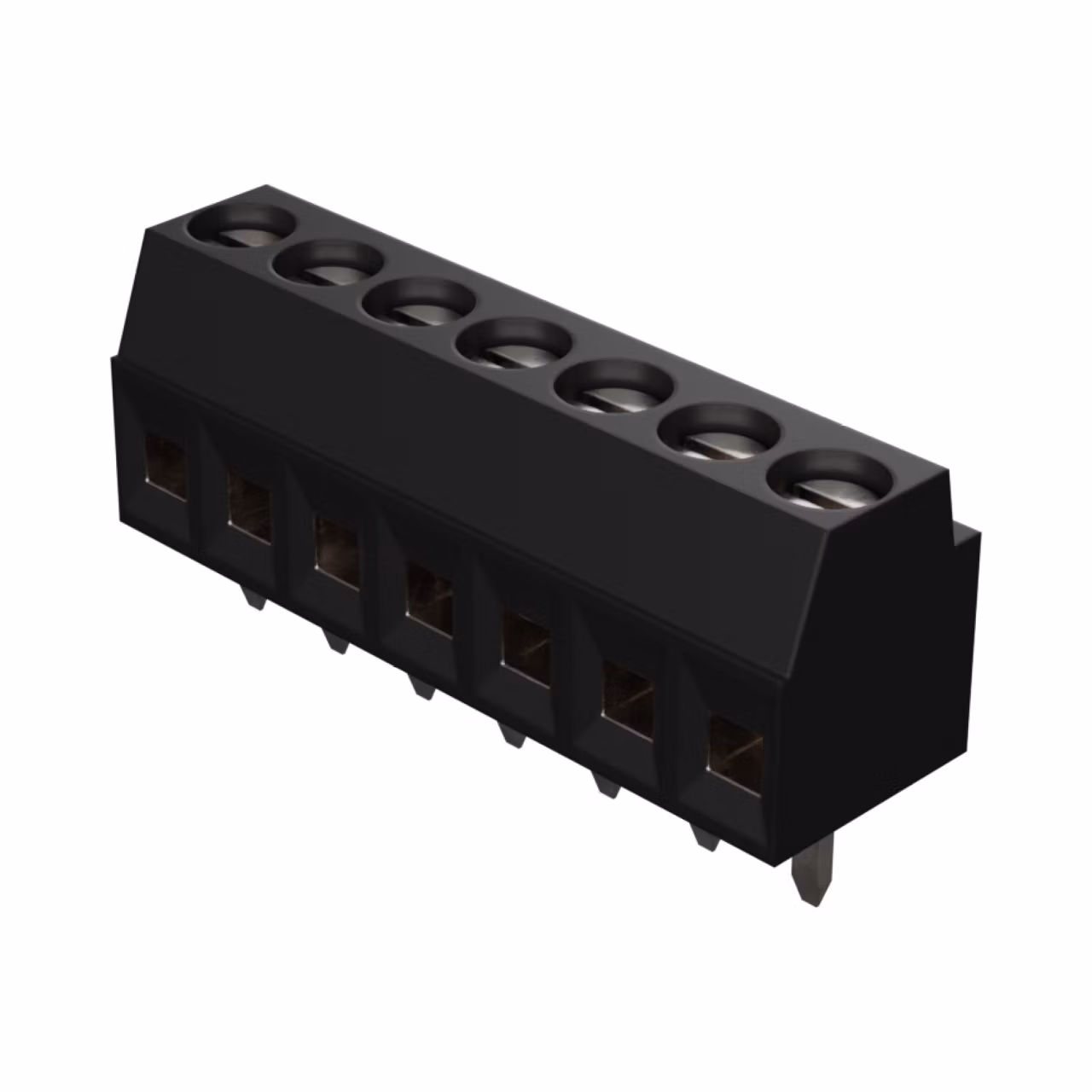 3.50mm Pitch Beau Eurostyle Fixed Mount PCB Terminal Block, 7 Circuits for sale