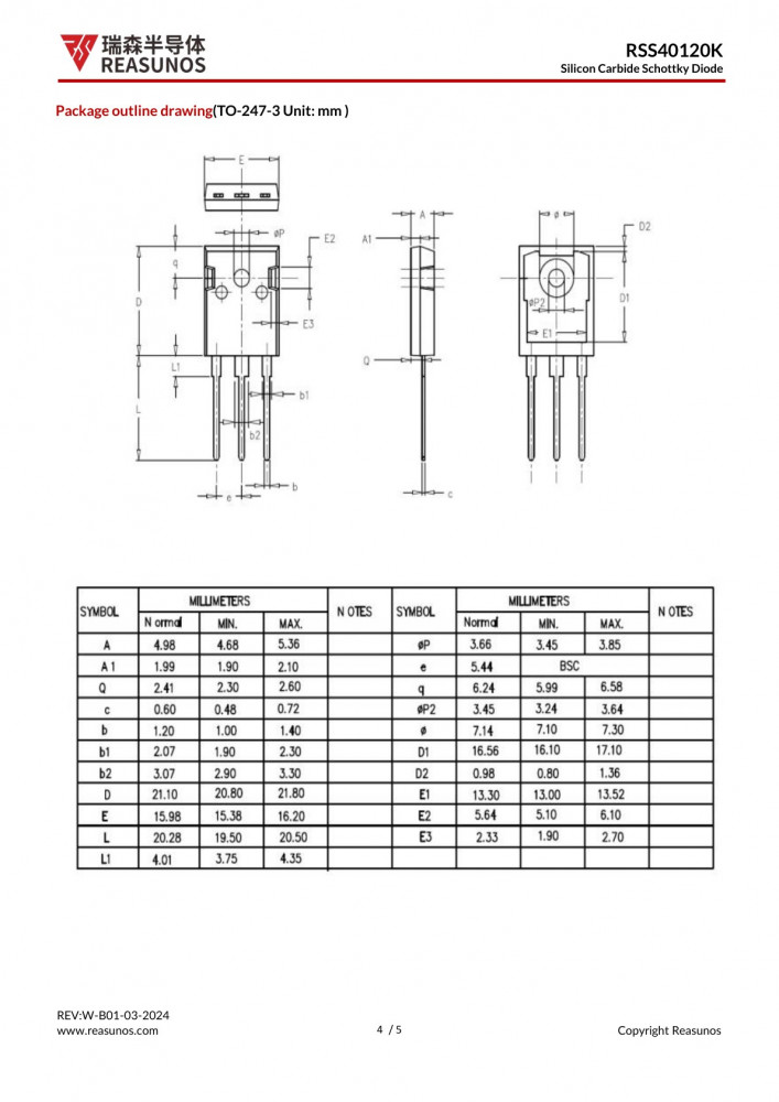 RSS40120K datasheet page 4