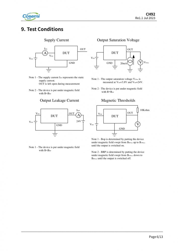 CH92 datasheet page 6