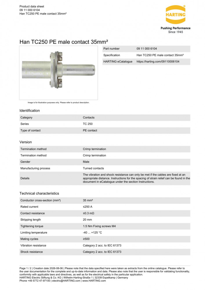 Product document image, page 1