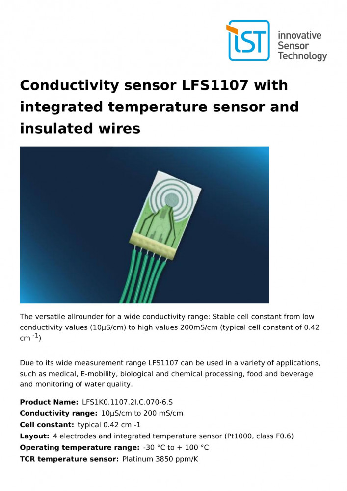 LFS1107 technical document page 1