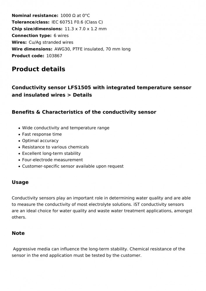 LFS1107 technical document page 2