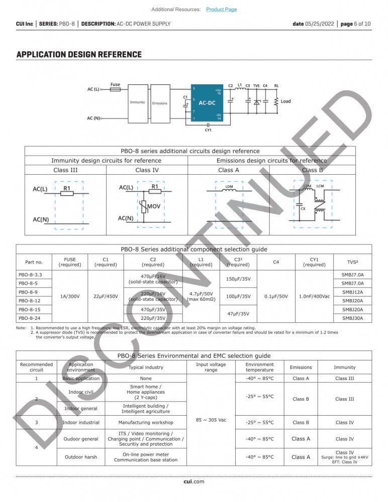 PBO-8-9-B datasheet page 6
